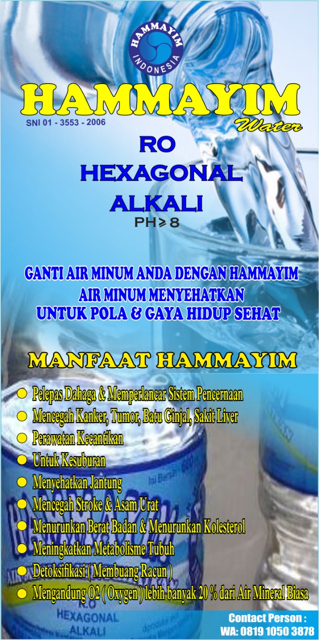 JUAL AIR MINERAL HAMAYIM AIR MINUMUNTUK KESEHATAN - HANDAYANI FAMILY